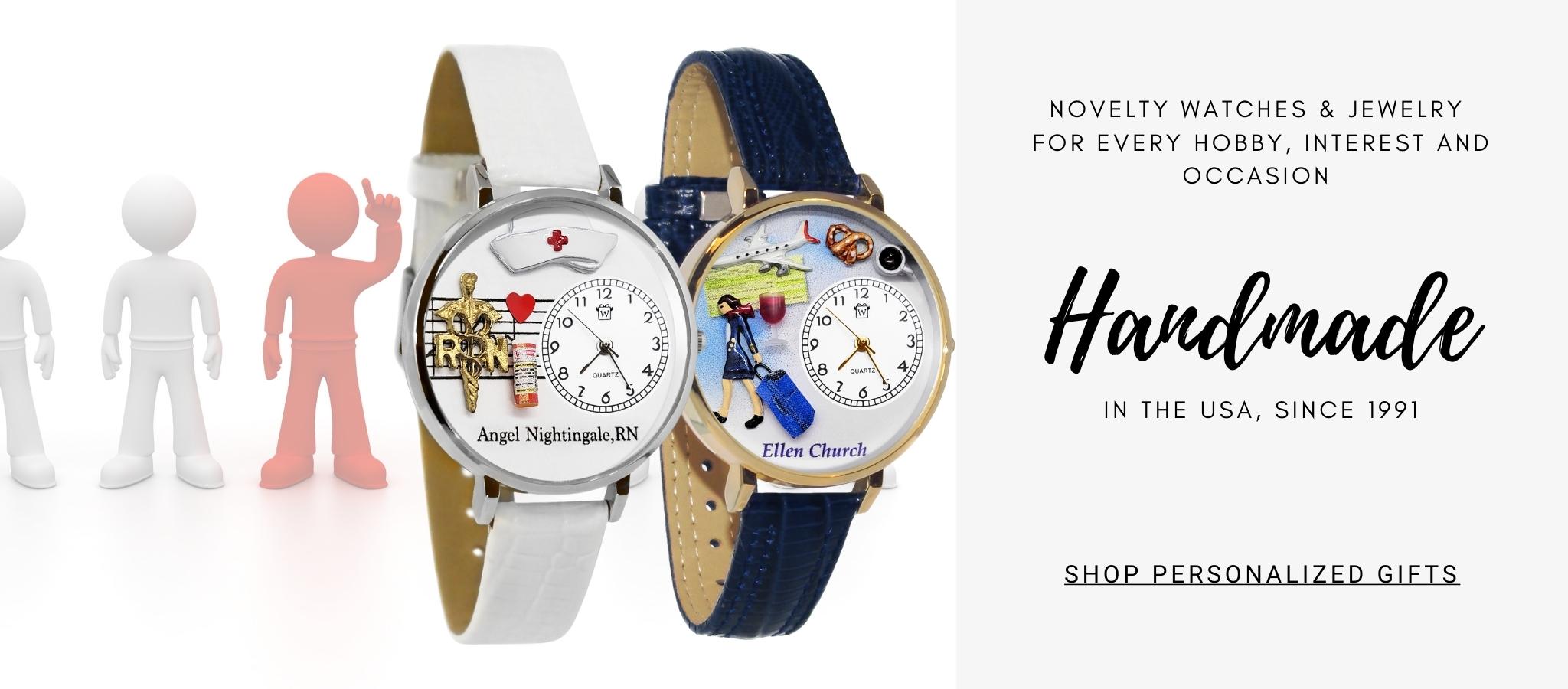 Whimsical Gifts | Handcrafted Watches & Jewelry | Novelty Jewelry