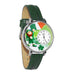 Whimsical Gifts | Irish Flag Leprechaun 3D Watch Large Handmade USA